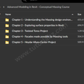 Advanced Modeling in Revit - Conceptual Massing - Tutor Labz